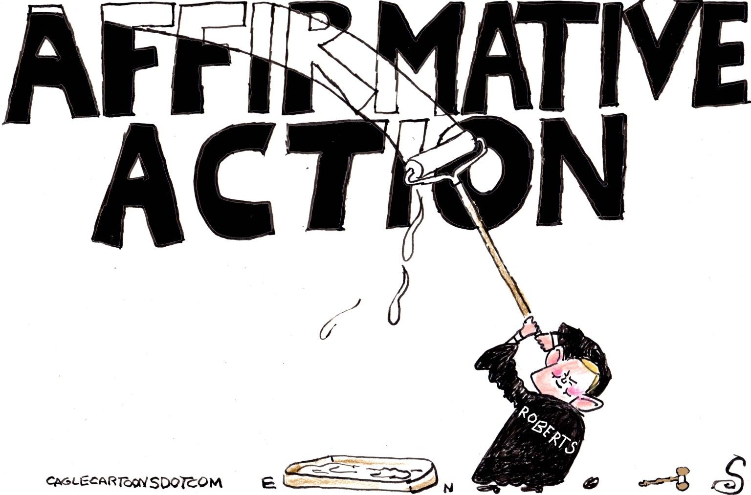 5 critical cartoons about the affirmative action ruling | The Week