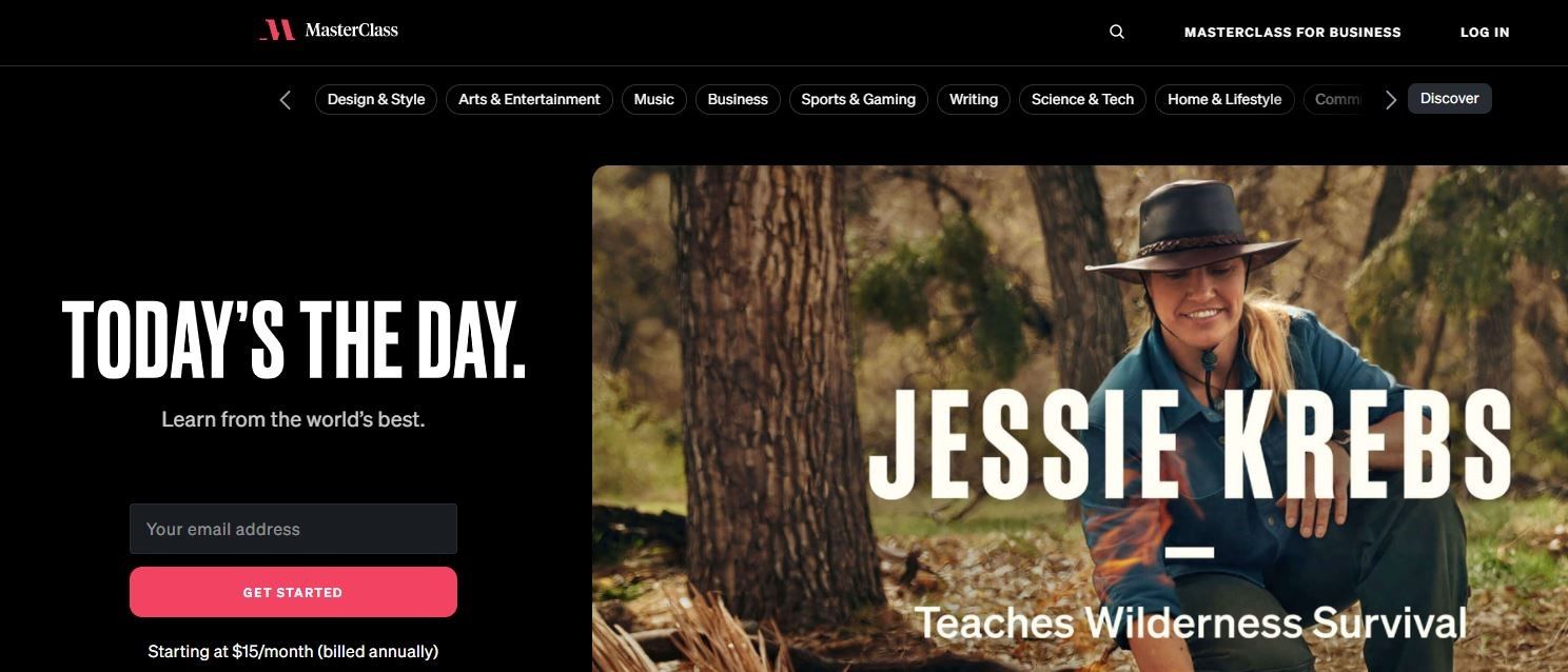 MasterClass learning platform review | TechRadar