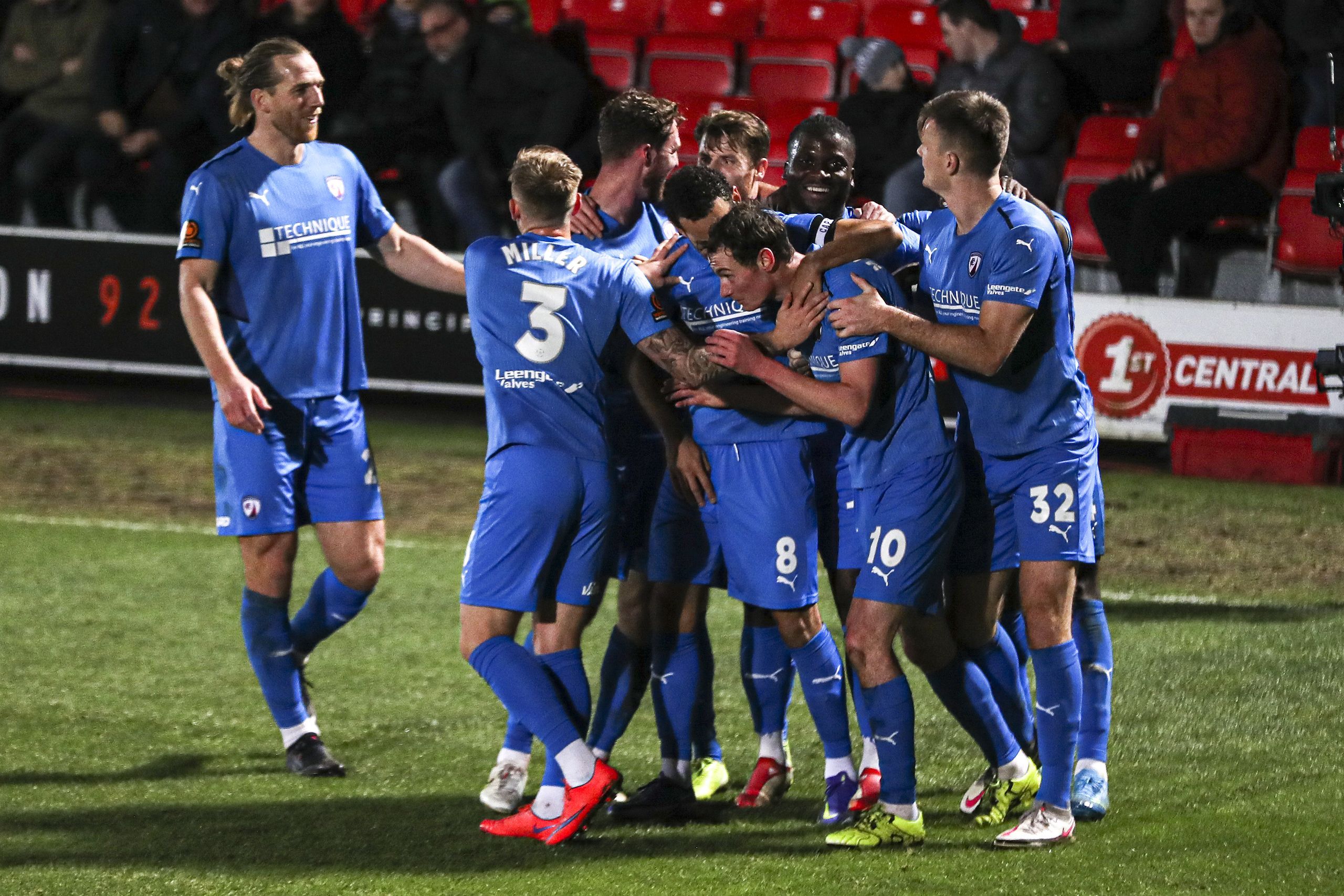 Liam Mandeville strike helps Chesterfield shock Salford with FA Cup ...