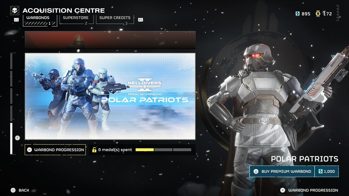 Everything in the Helldivers 2 Polar Patriots Warbond | GamesRadar+