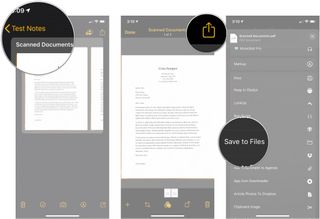 How to use the document scanner in the Notes app on iPhone and iPad | iMore