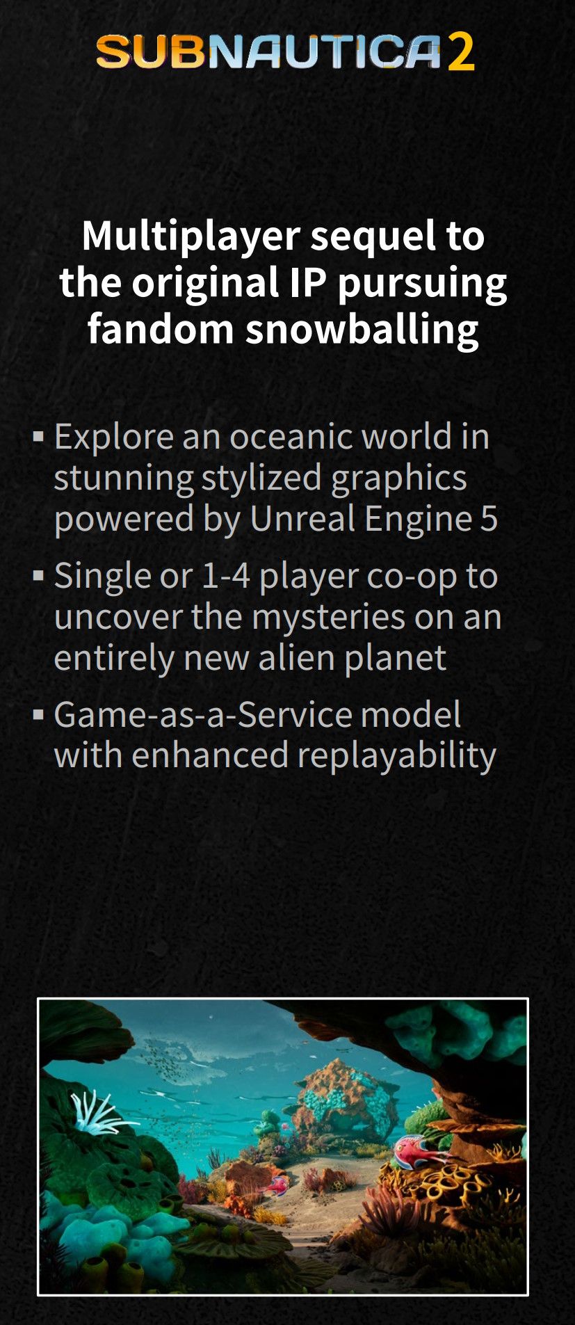 Subnautica 2 studio reassures fans that it's not a live-service game ...