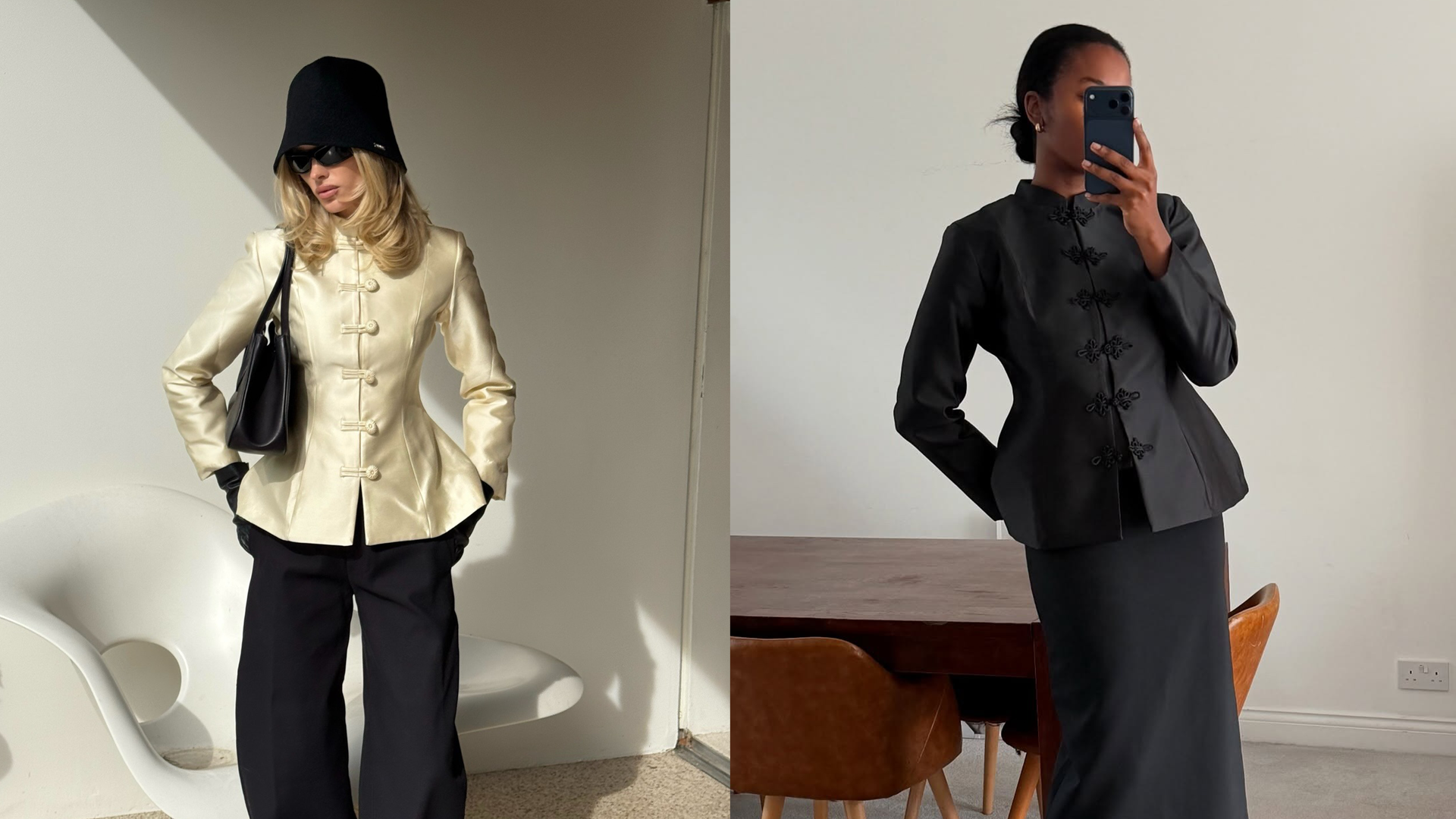 The Frog-Closure Jacket Trend That's Winning Spring 2026 | Who What Wear