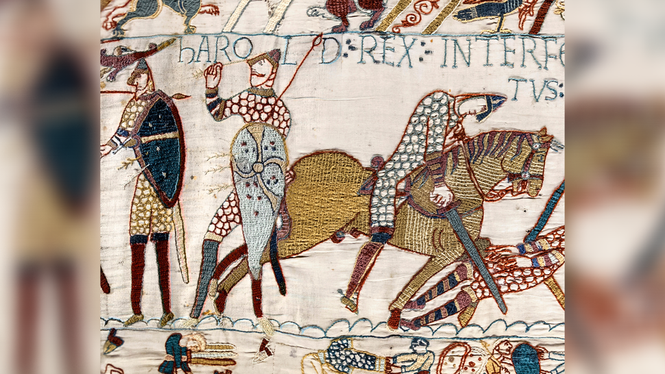 Bayeux Tapestry: A 1,000-year-old embroidery depicting William the ...