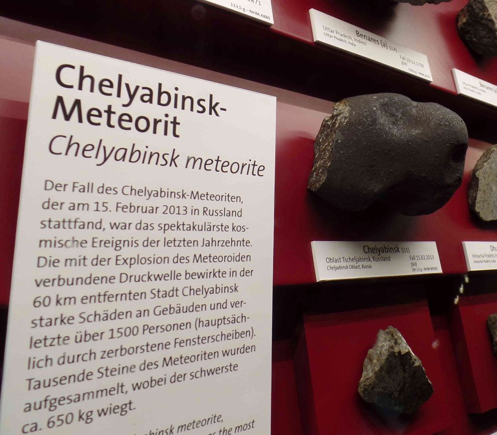 Meteorite Fragments from Russian Fireball on Display 1 Year After Space ...