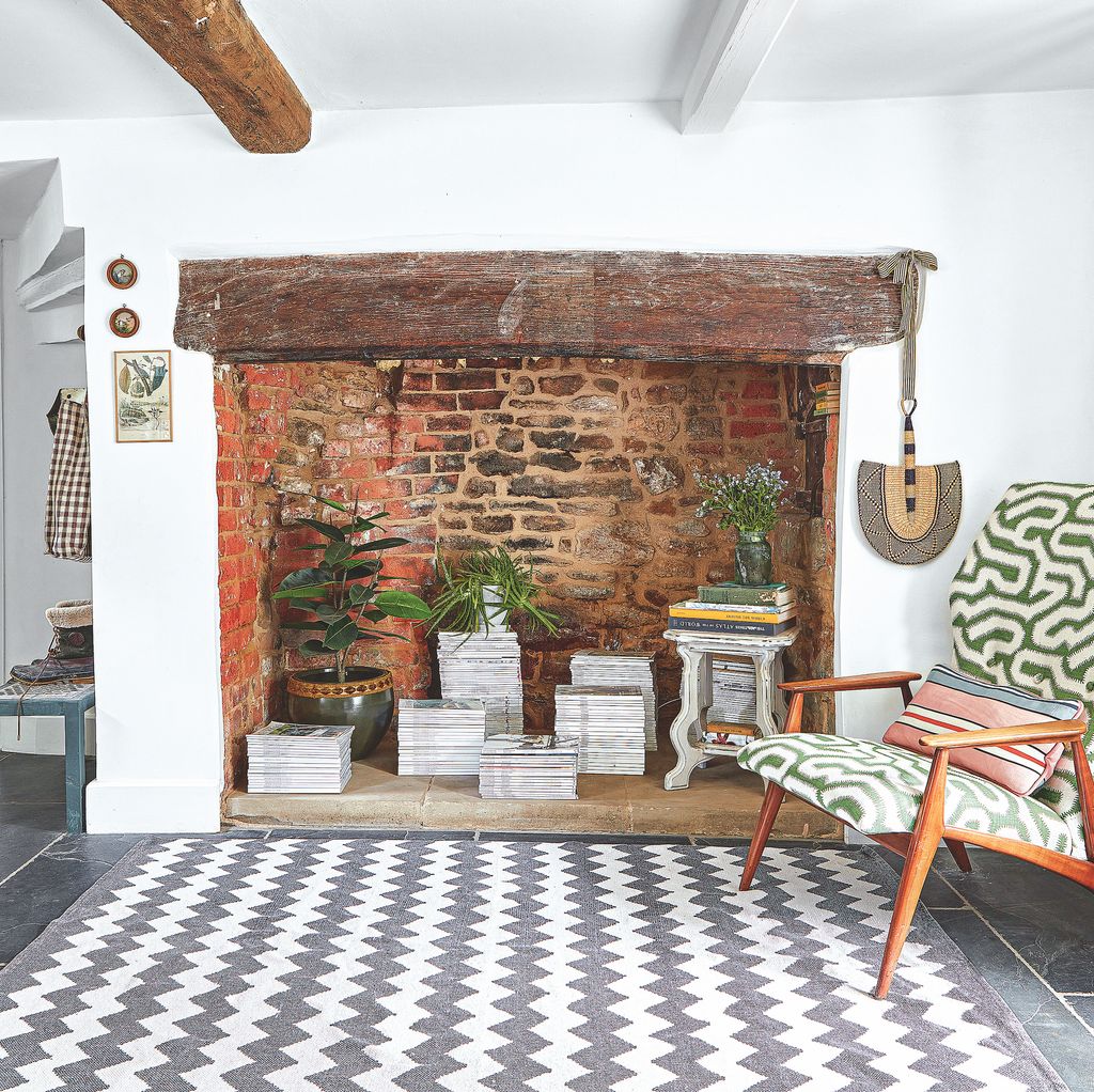 Fireplace hearth ideas: 10 practical and stylish tips | Ideal Home