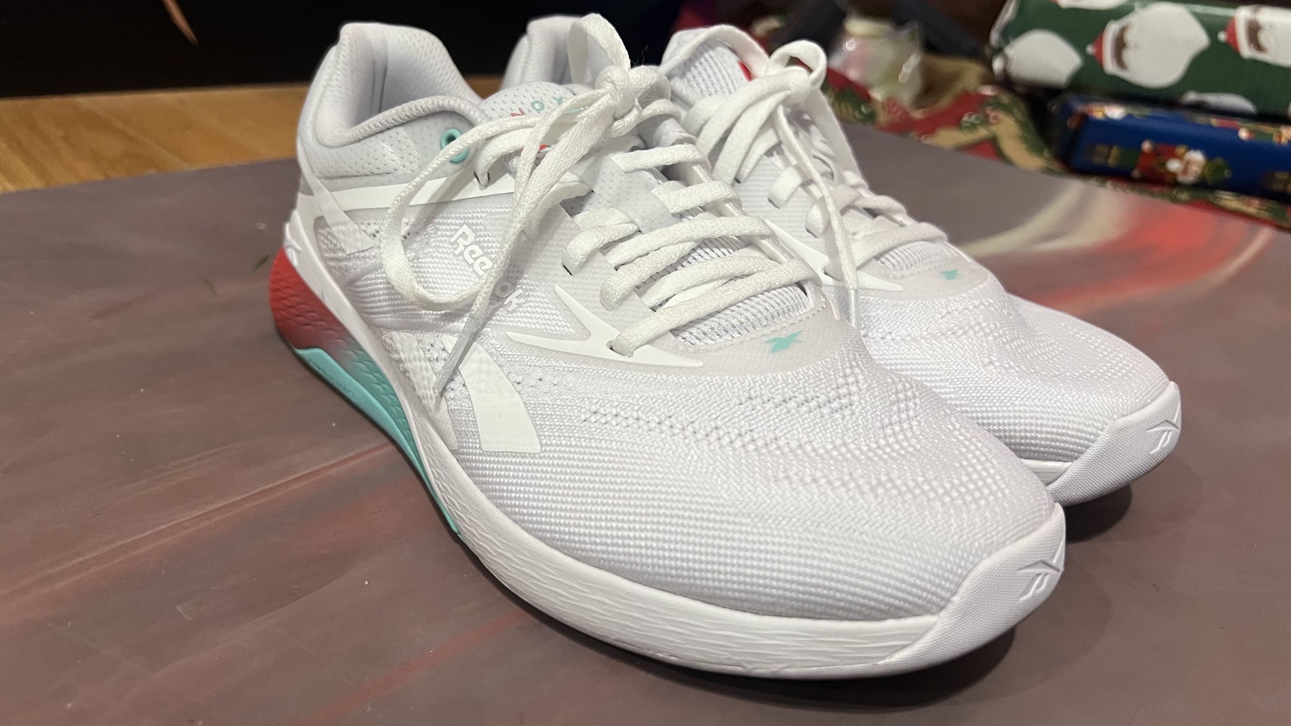 I’m a certified personal trainer and my favorite Reebok gym shoe is on ...