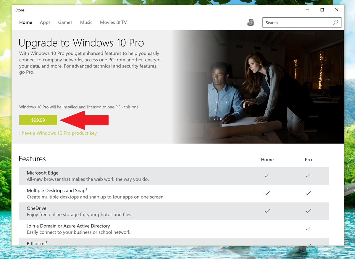 How to easily upgrade from Windows 10 Home to Windows 10 Pro | Windows ...