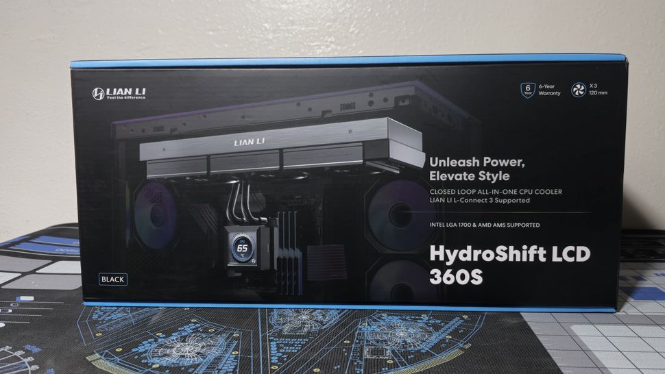 Lian Li Hydroshift LCD 360S Review: An innovative approach to tubing ...