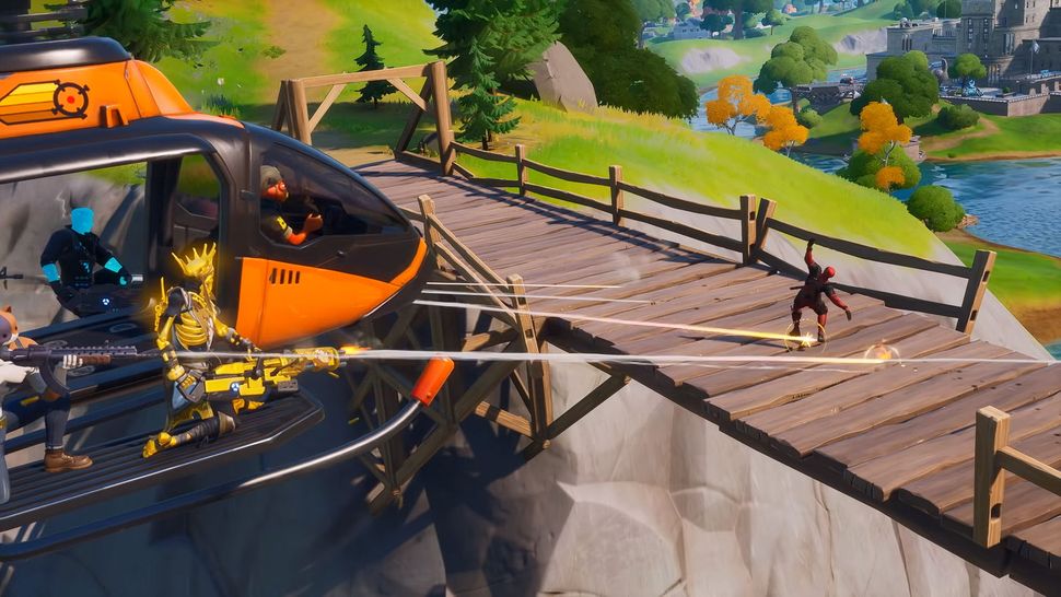 Fortnite helicopter locations: where to find a helicopter in Fortnite ...