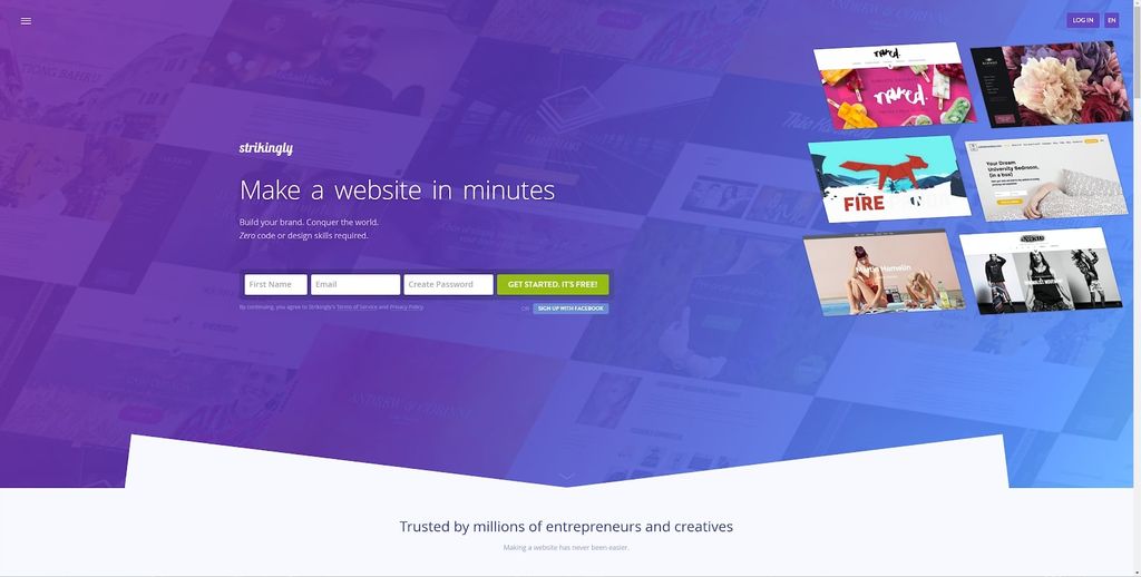 The best free website builders | Creative Bloq