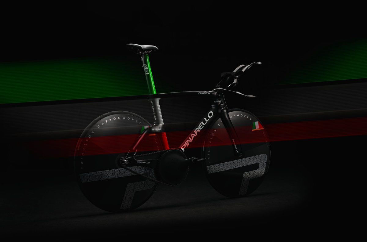 Pinarello creates 3D-printed aero-bike for Ganna’s Hour Record attempt ...