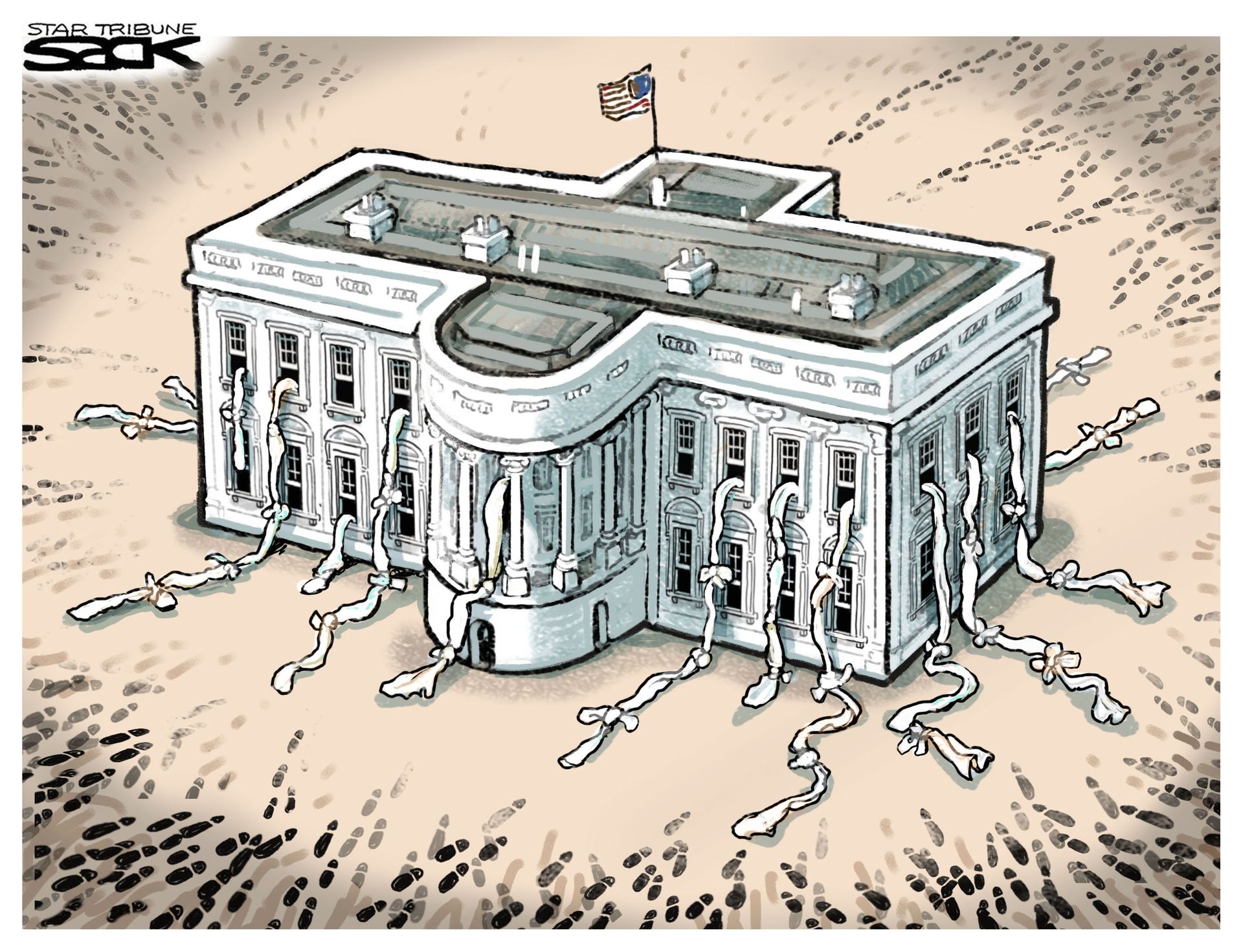 7 savagely funny cartoons about the White House pandemonium | The Week