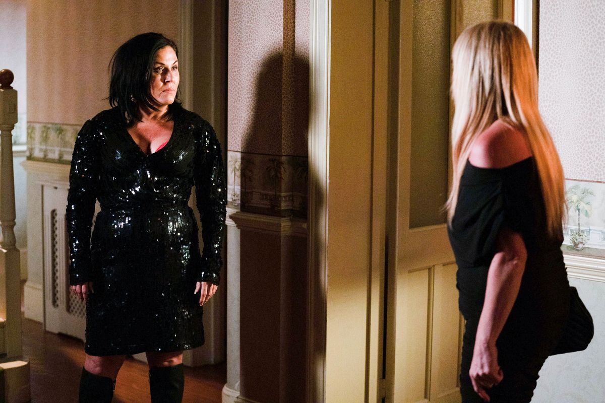 EastEnders spoilers: Sharon Watts has a showdown with Kat | What to Watch