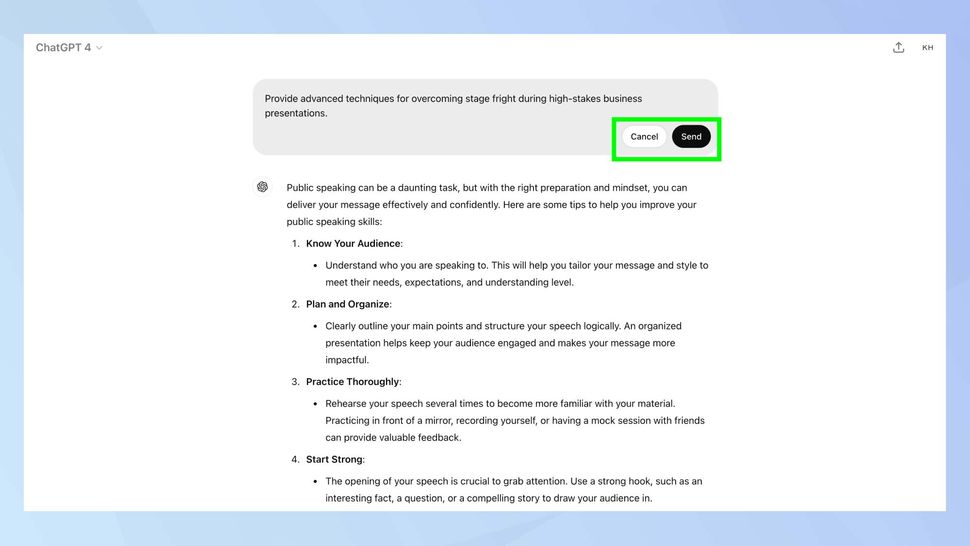 7 tips to craft the perfect prompt in ChatGPT | Tom's Guide