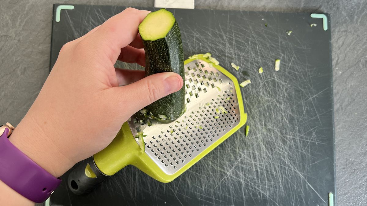 These zucchini air fryer fritters take a bit of effort but they’re more ...