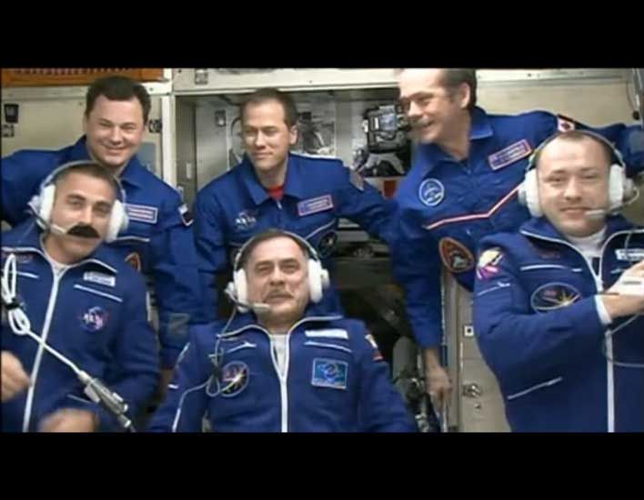 Two Space Station Pranksters Take Part in April Fools' Day | Space