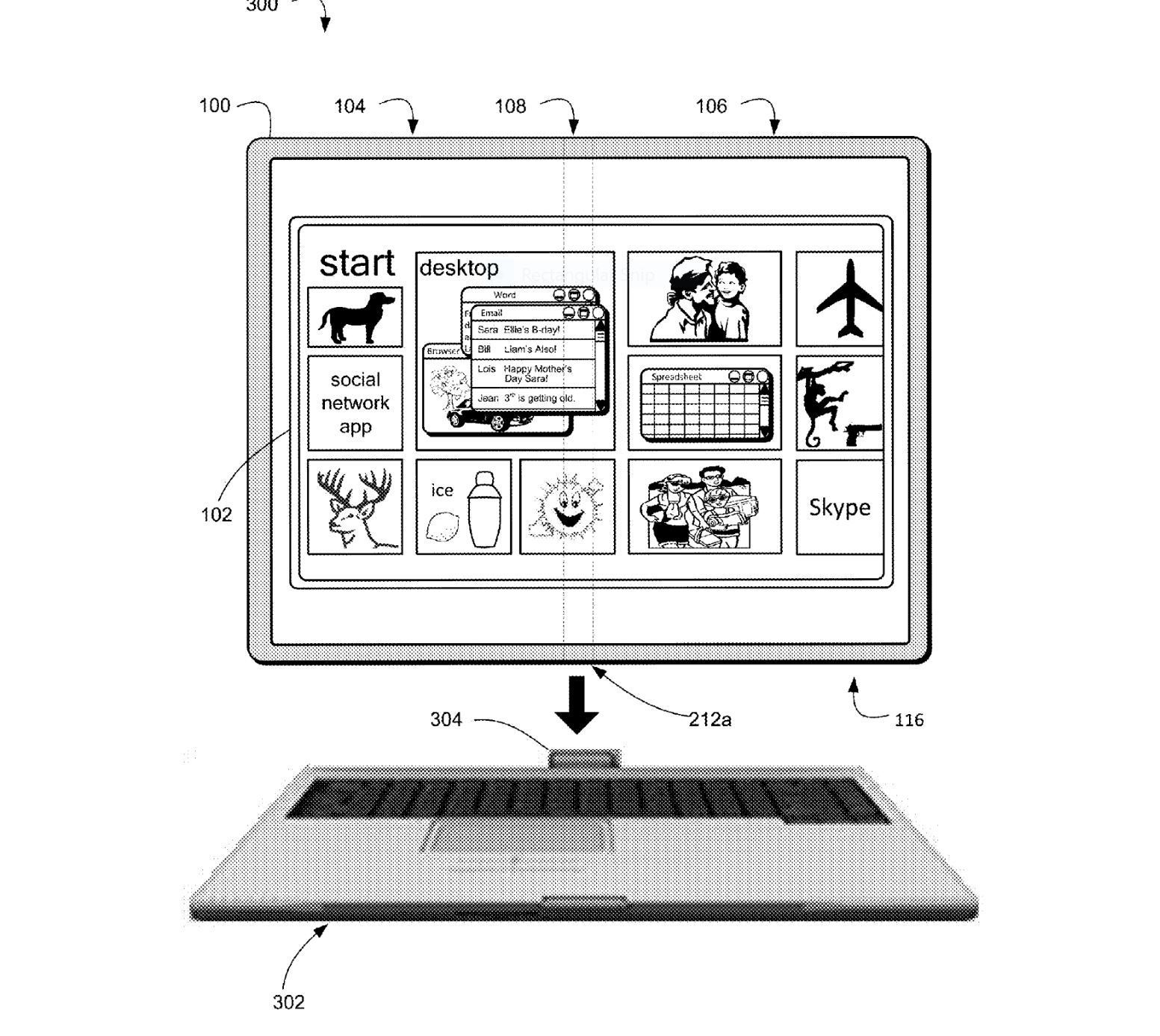 A new patent shows Microsoft's experiments with folding tablets ...