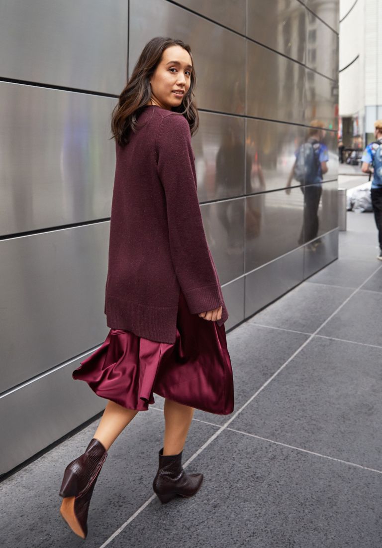 Adding Tights to Your Fall Work Wardrobe - Outfit Options With Tights ...