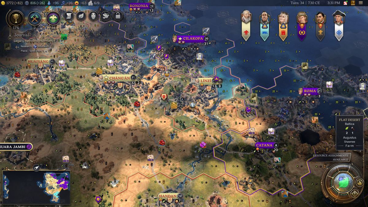 Civilization VII review: The best stop for world domination | Windows ...