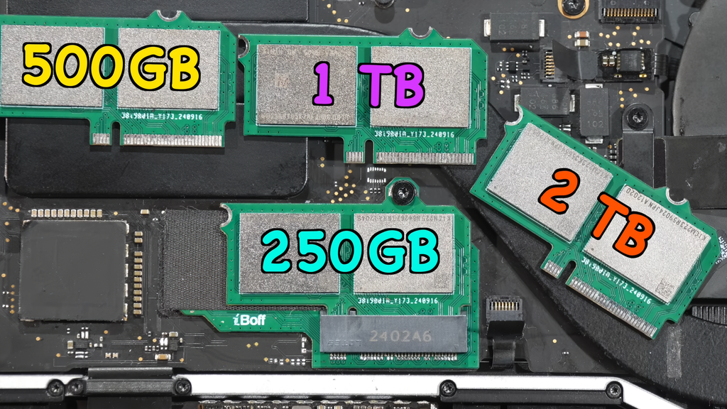 Electronics boffin creates slot-in MacBook SSD module system — breaks ...
