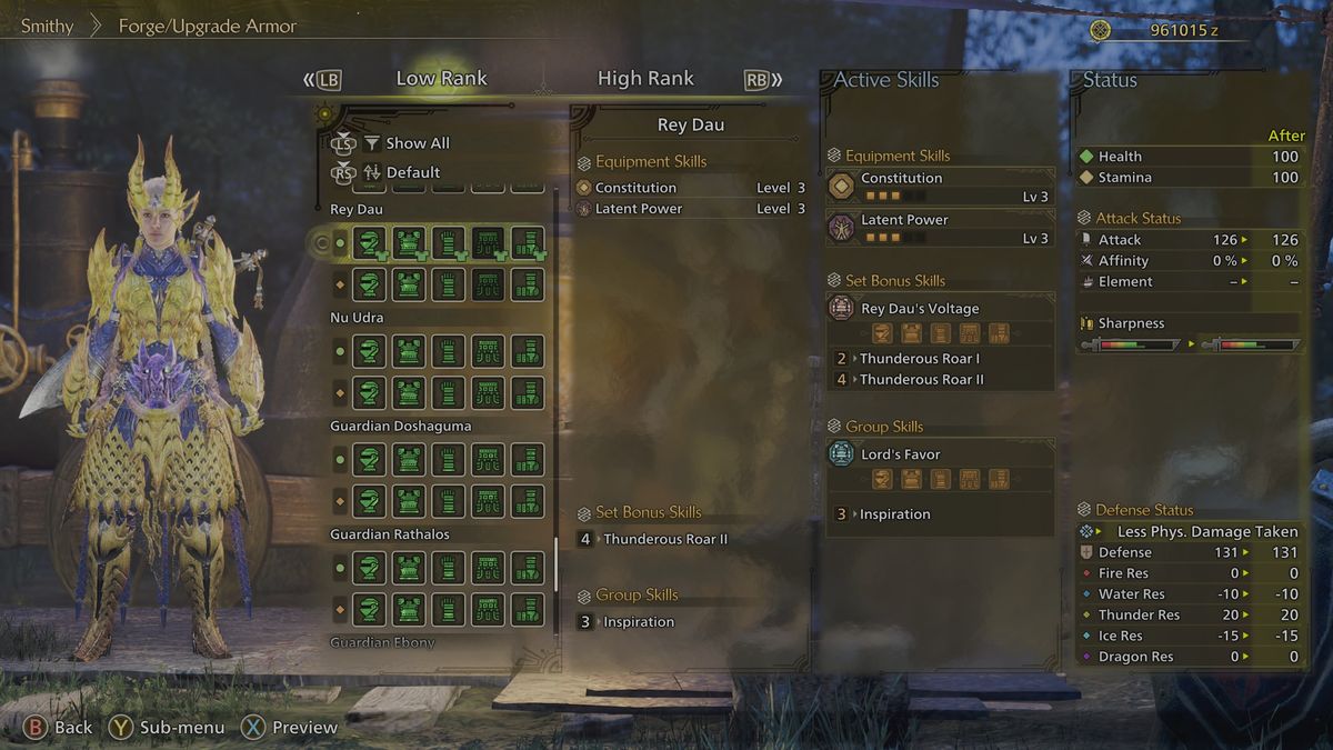 Monster Hunter Wilds best armor list: Starter, Low Rank, and endgame ...