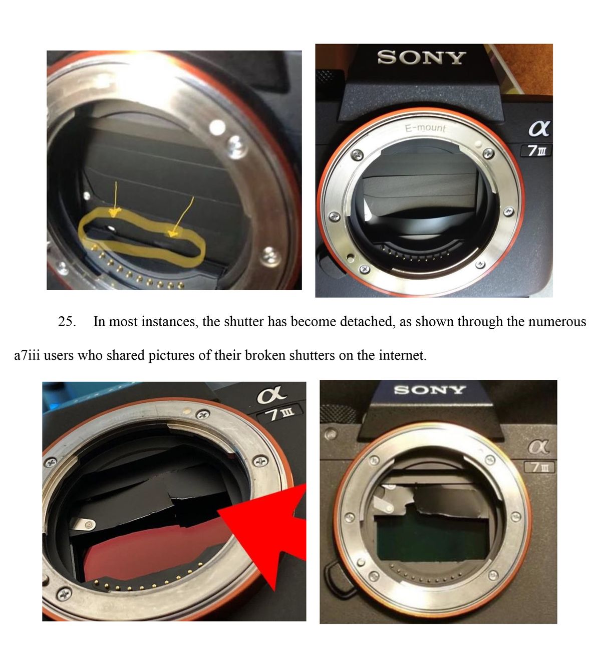 Camera-breaking Sony A7 III shutters result in class action lawsuit ...