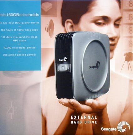 Seagate External Hard Drive 160 GB, Continued - Mobile and Attractive ...