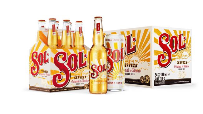 Sol gets new entirely handcrafted packaging design | Creative Bloq