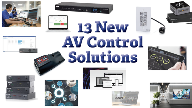 13 New AV Control Solutions That Matter | AVNetwork