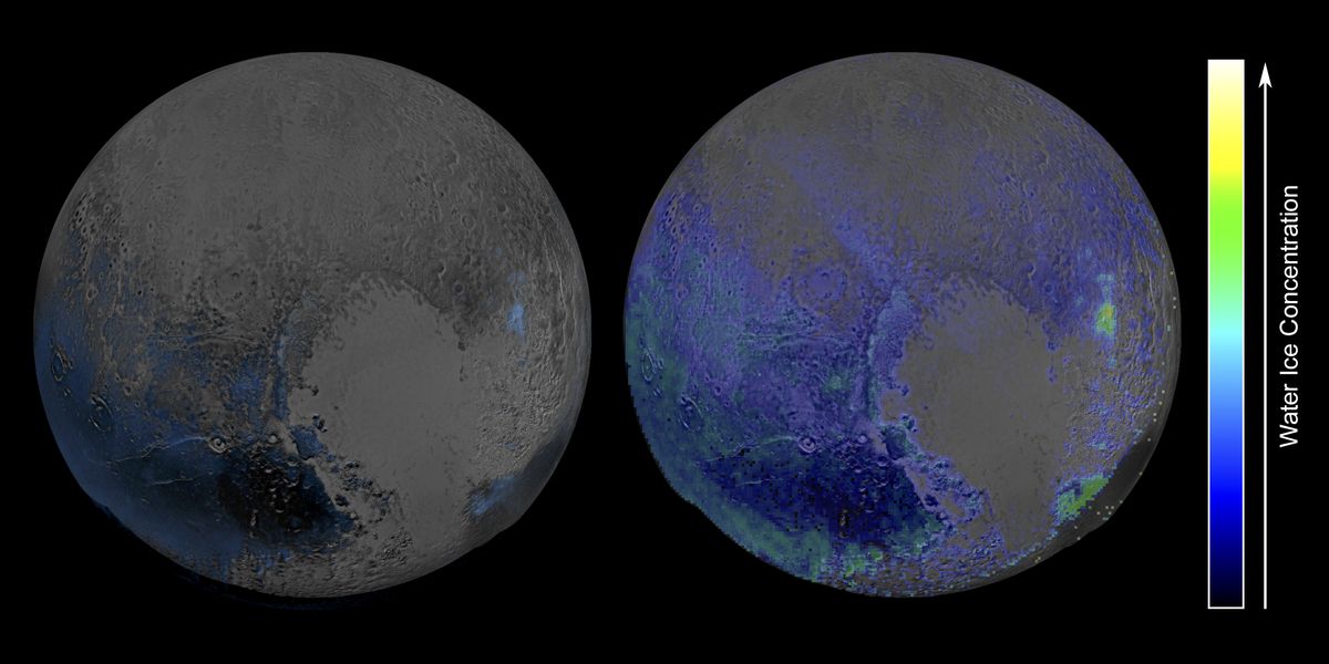 Pluto's Surface Has a Surprising Amount of Water Ice (Photo) | Space