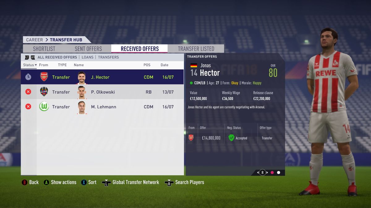 FIFA 18 Transfer Negotiation System - FIFA 18 Career Mode Guide - Page ...