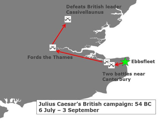 Julius Caesar's invasion of Britain (photos) | Live Science