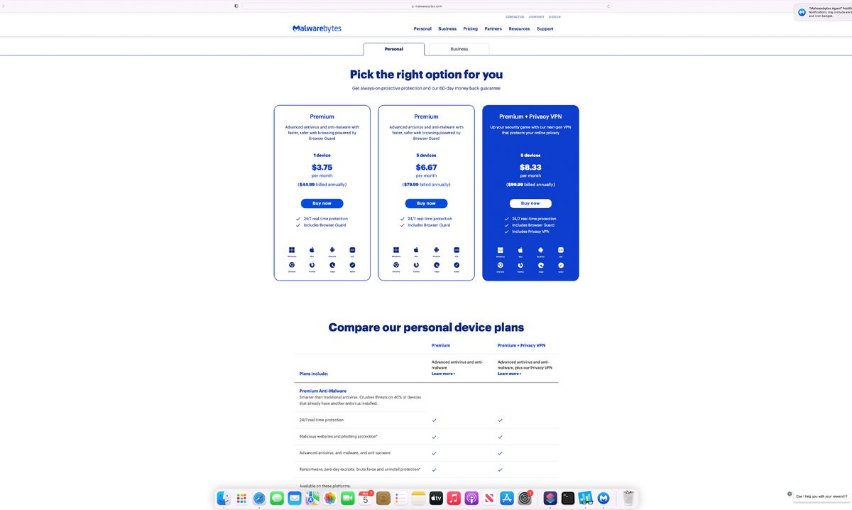 Malwarebytes Premium + Privacy for Mac review | Tom's Guide