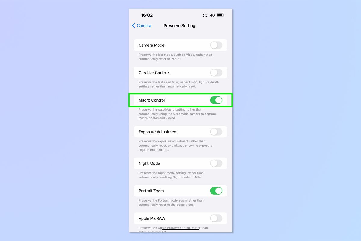 How to disable the auto macro mode on iPhone | Tom's Guide