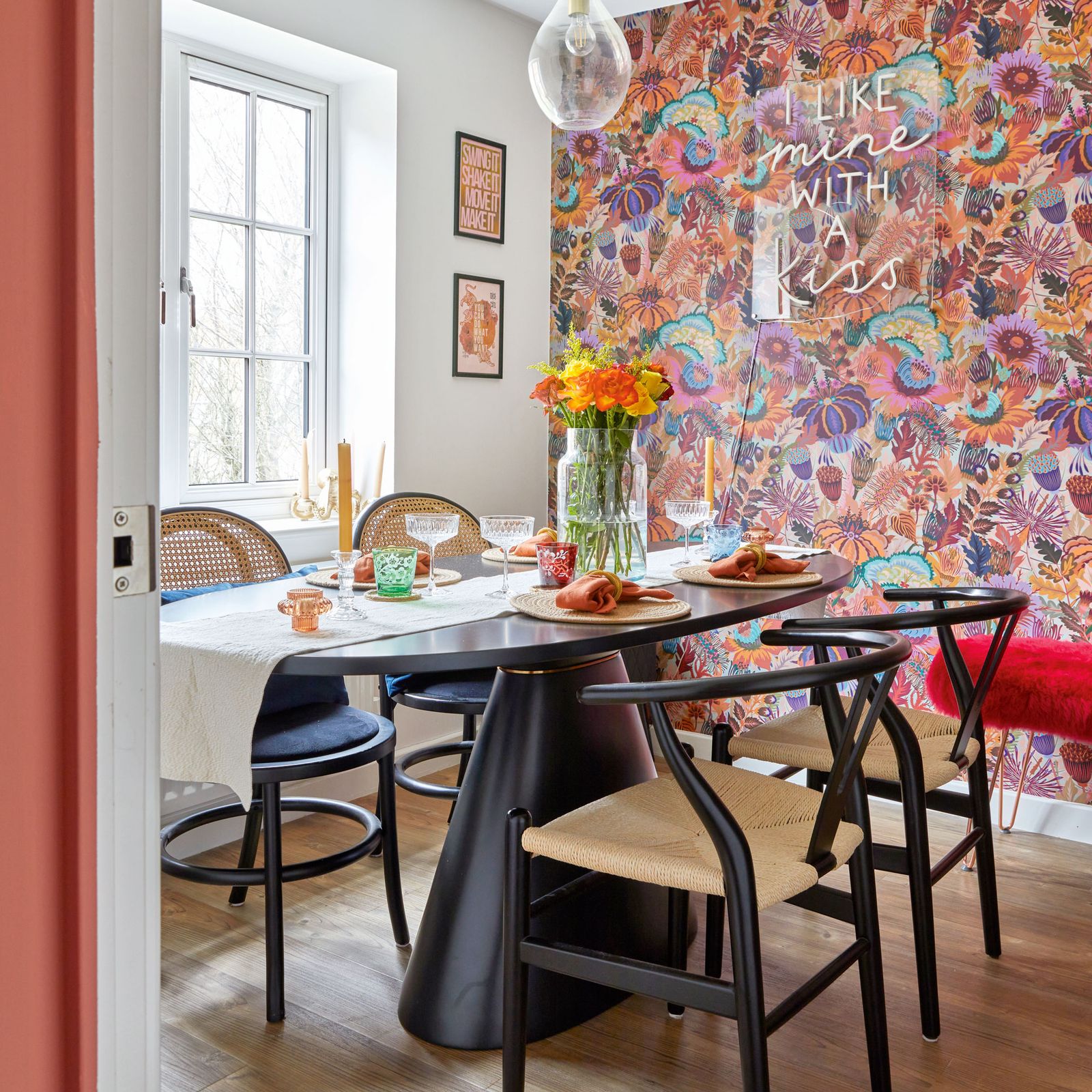 A Kent new build transformed with bright and bold colours | Ideal Home