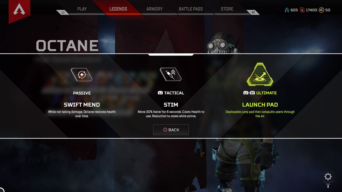 Apex Legends Octane character guide: Octane's the name, speed's the ...