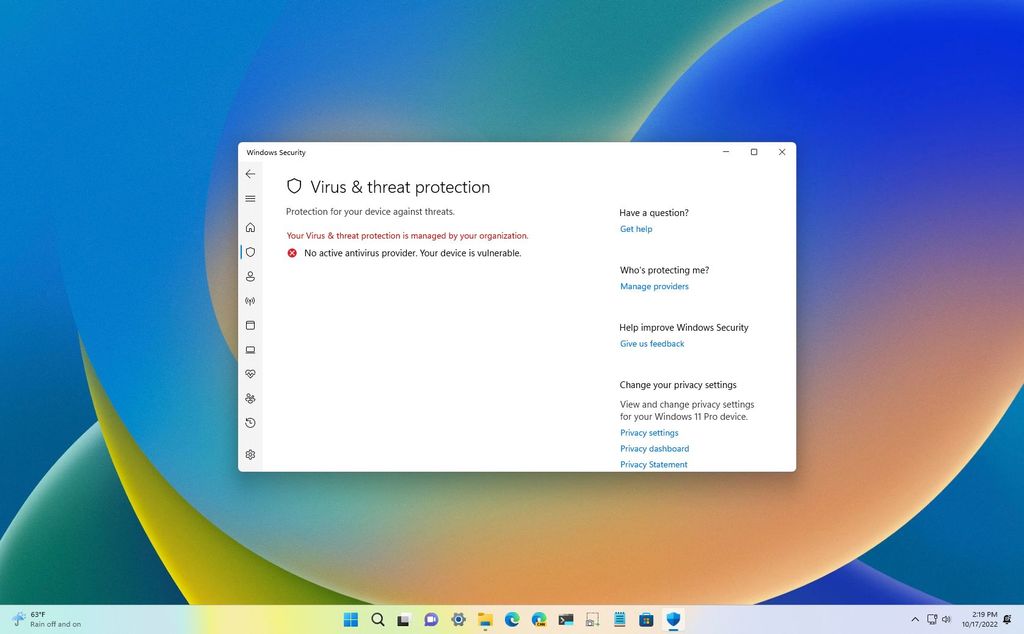 How to disable Microsoft Defender Antivirus on Windows 11 | Windows Central