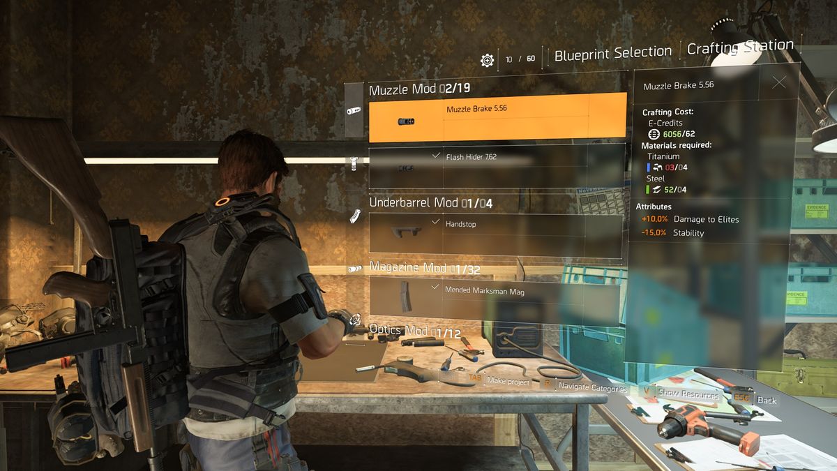 Division 2 mods explained - how to unlock mods, power requirements ...