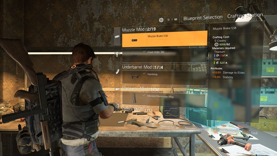 Division 2 mods explained - how to unlock mods, power requirements ...