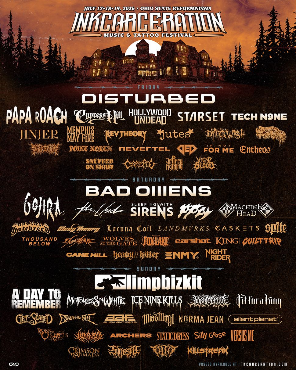 Limp Bizkit, Bad Omens, Papa Roach, Gojira, Poppy, plus more than 50 ...