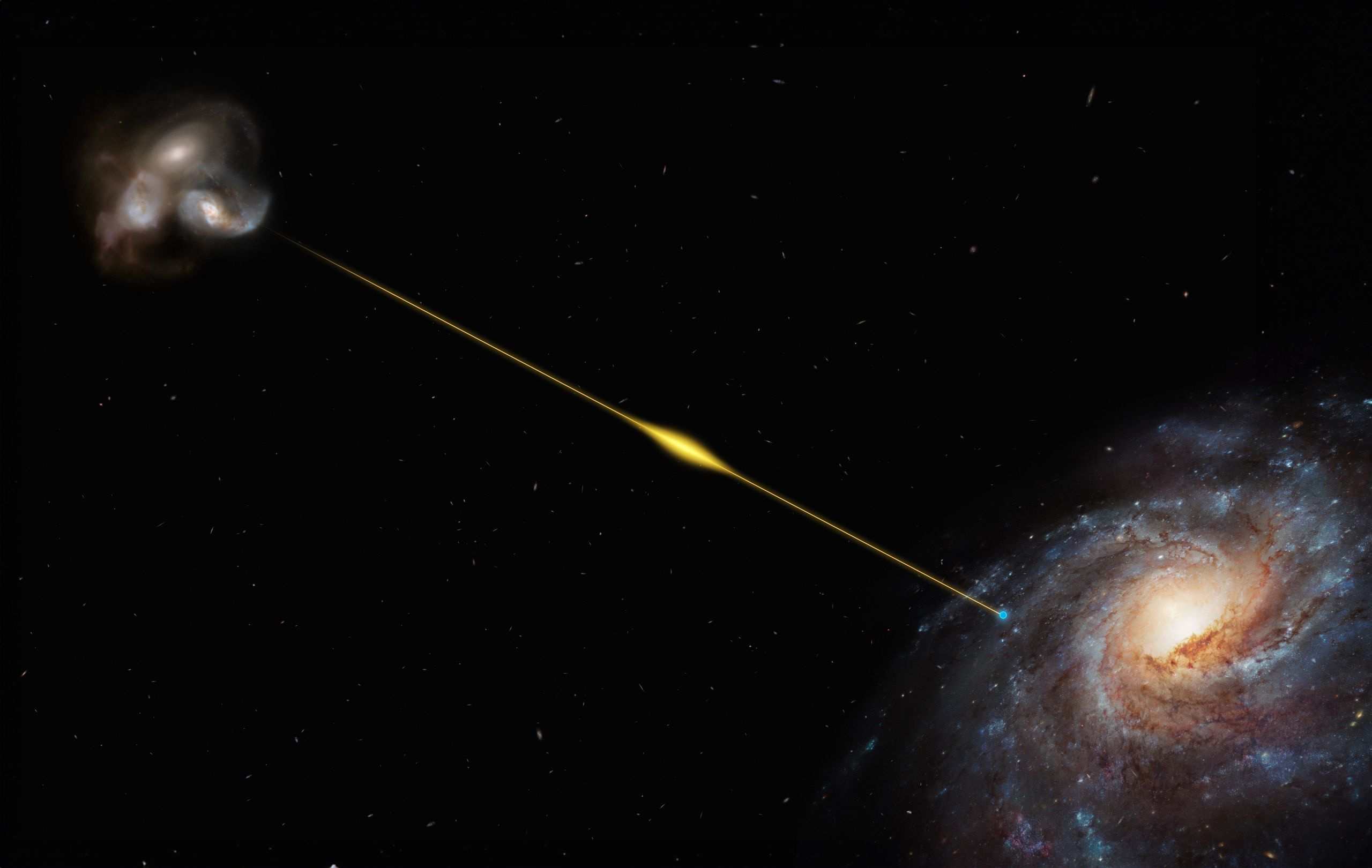 Record-breaking radio burst could help us find the universe’s missing ...