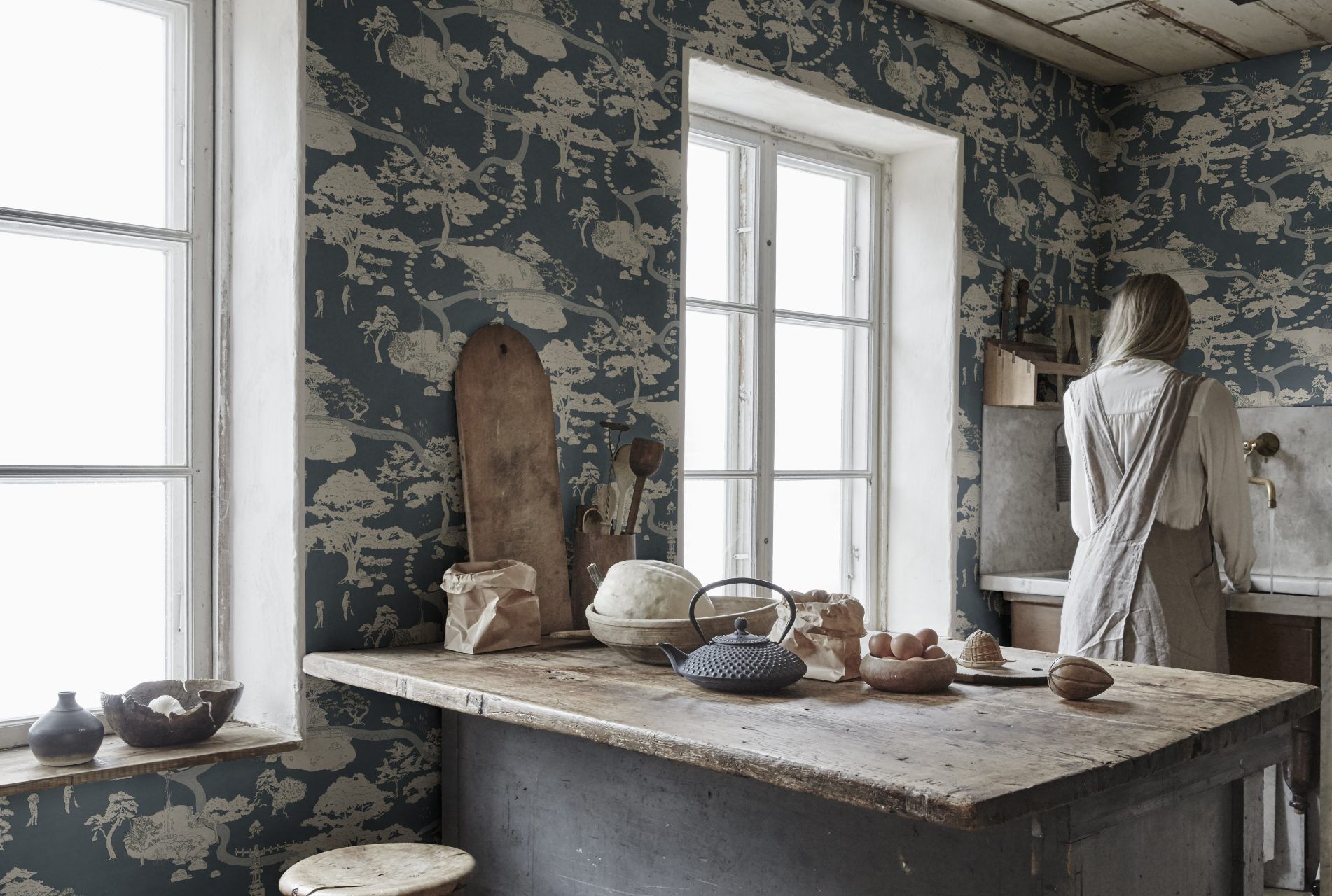 22 kitchen wallpaper ideas – modern designs to update your cooking ...