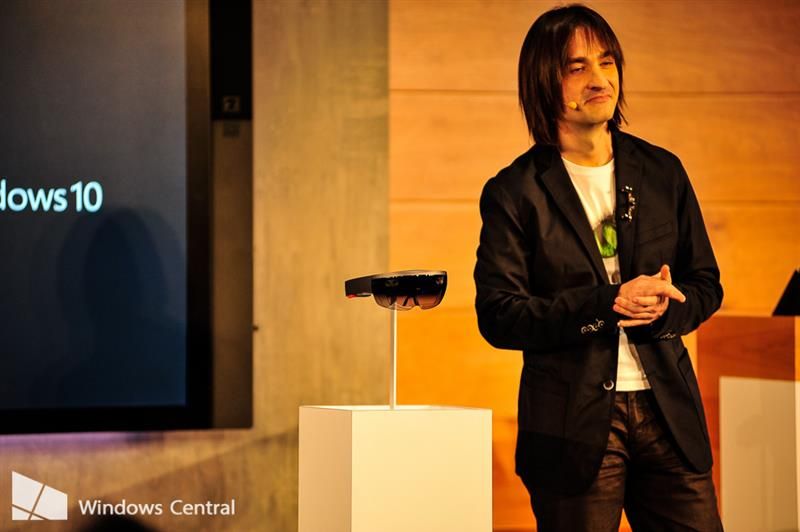 Microsoft HoloLens is the company's new holographic computer that goes ...