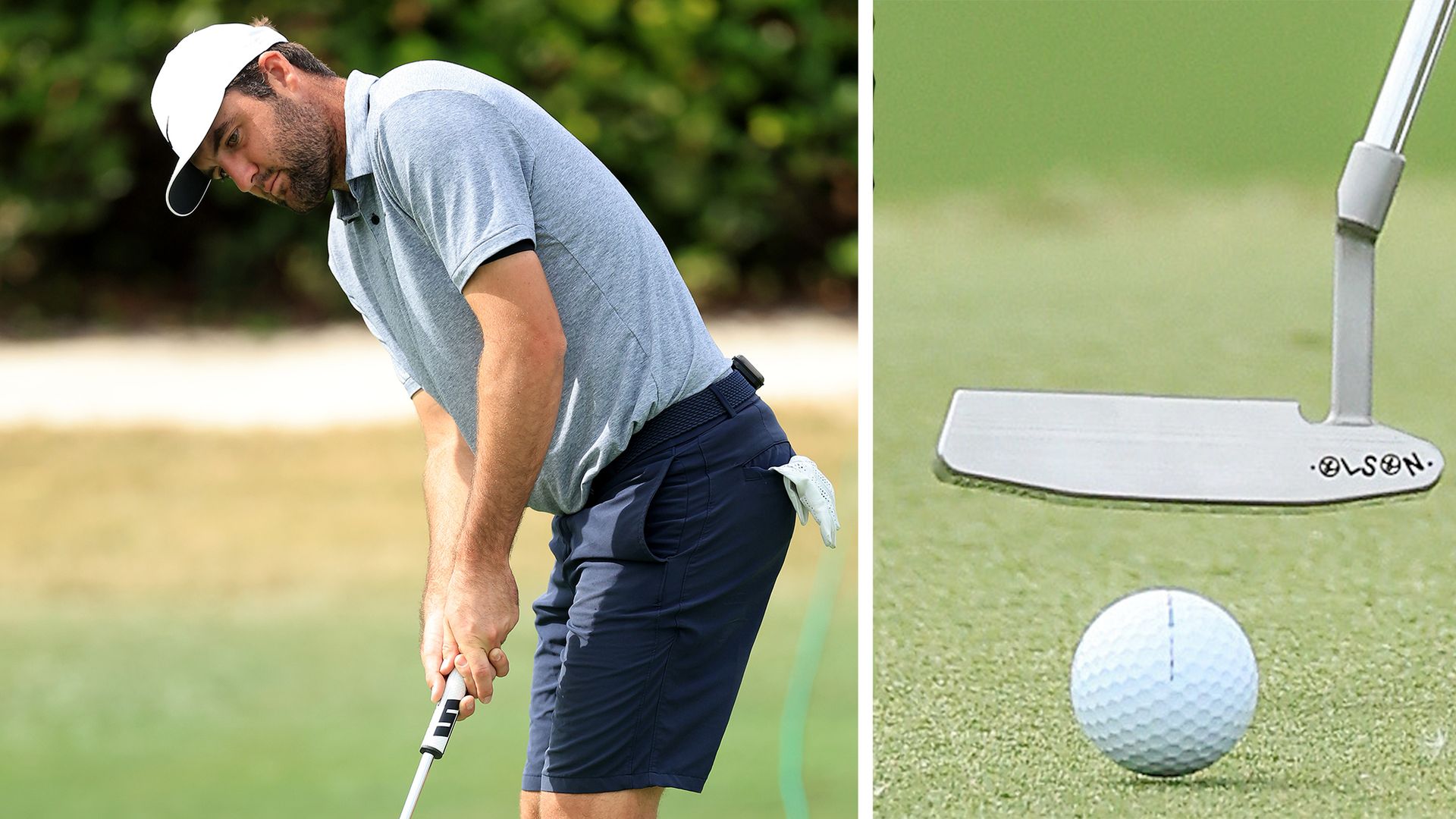 World No.1 Scottie Scheffler Using New Putter At Hero World Challenge ...