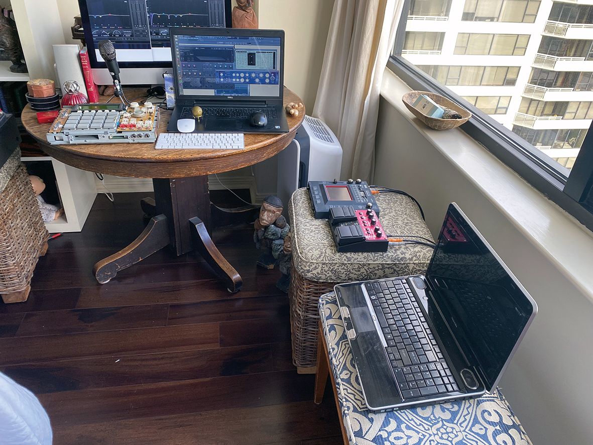 Rabit on the circuit-bent synths, hacked MPC and generative software ...