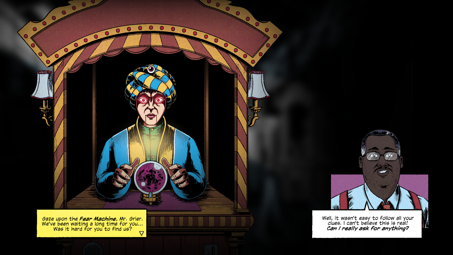 The Fabulous Fear Machine is stylish narrative-driven strategy game ...