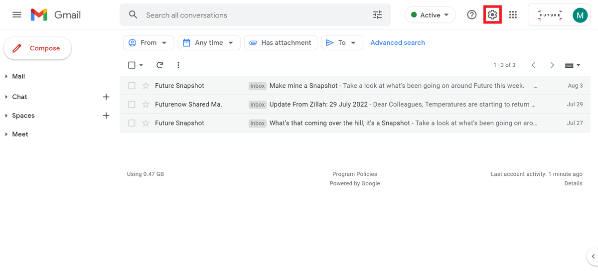 How to change side panels in Gmail | Tom's Guide