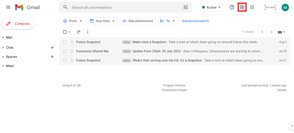 How to change side panels in Gmail | Tom's Guide
