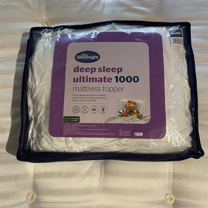 Silentnight Deep Sleep Ultimate 1000 Mattress Topper review | Ideal Home